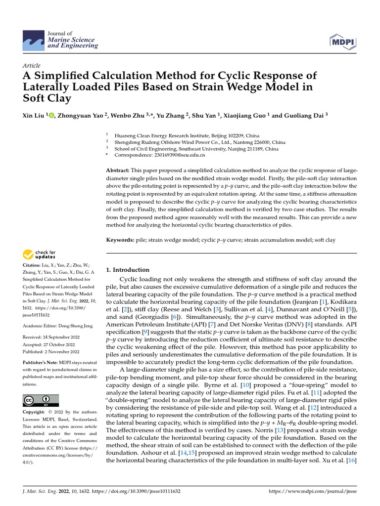 Jmse 10 01632 v2 | PDF | Deformation (Engineering) | Strength Of Materials