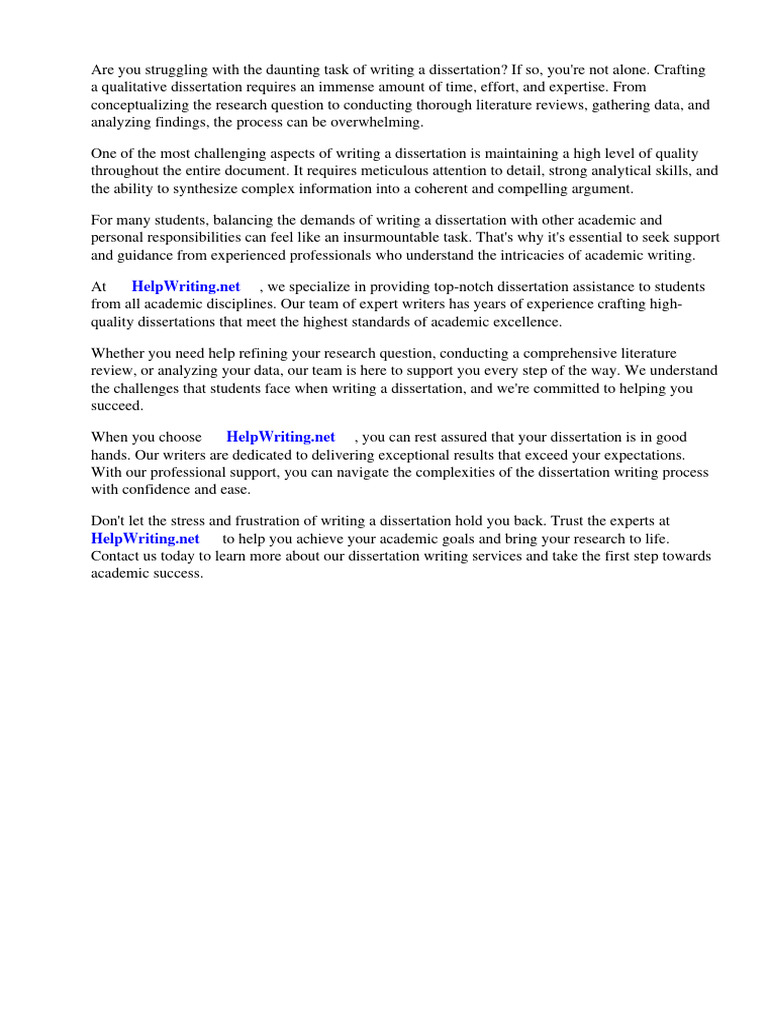 Qualitative Dissertation Example | PDF | Qualitative Research | Thesis