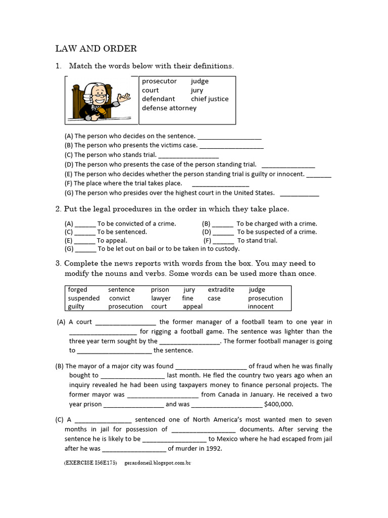 Law and Order | PDF | Prosecutor | Trials