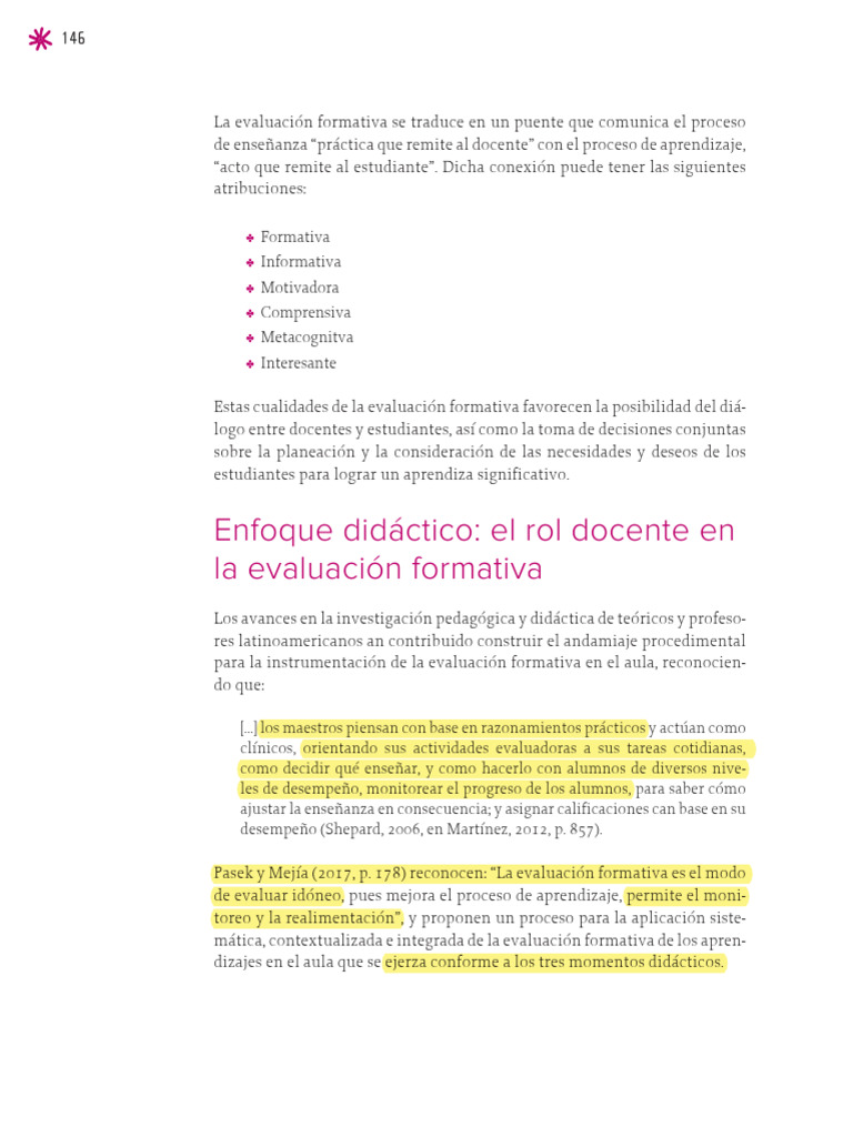 Evaluación Formativa en el Aula | PDF | Evaluación | Enseñando