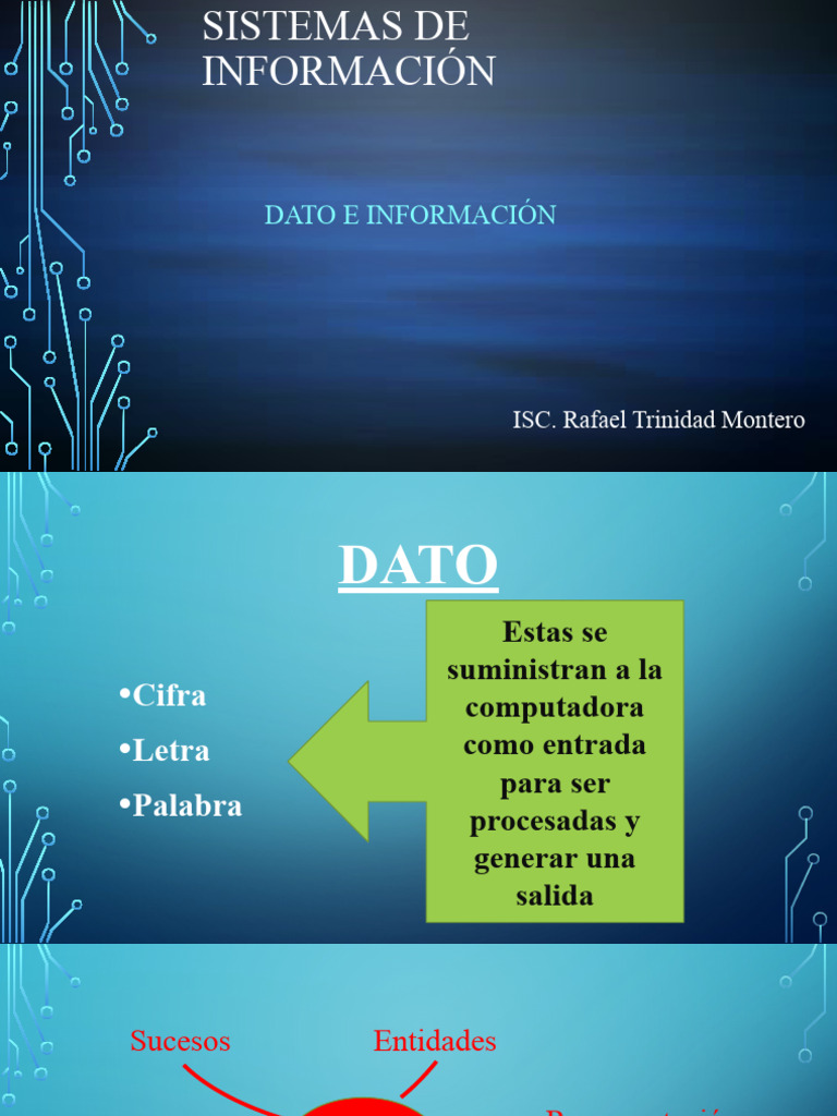 Dato e Informacion | PDF | Datos | Informática