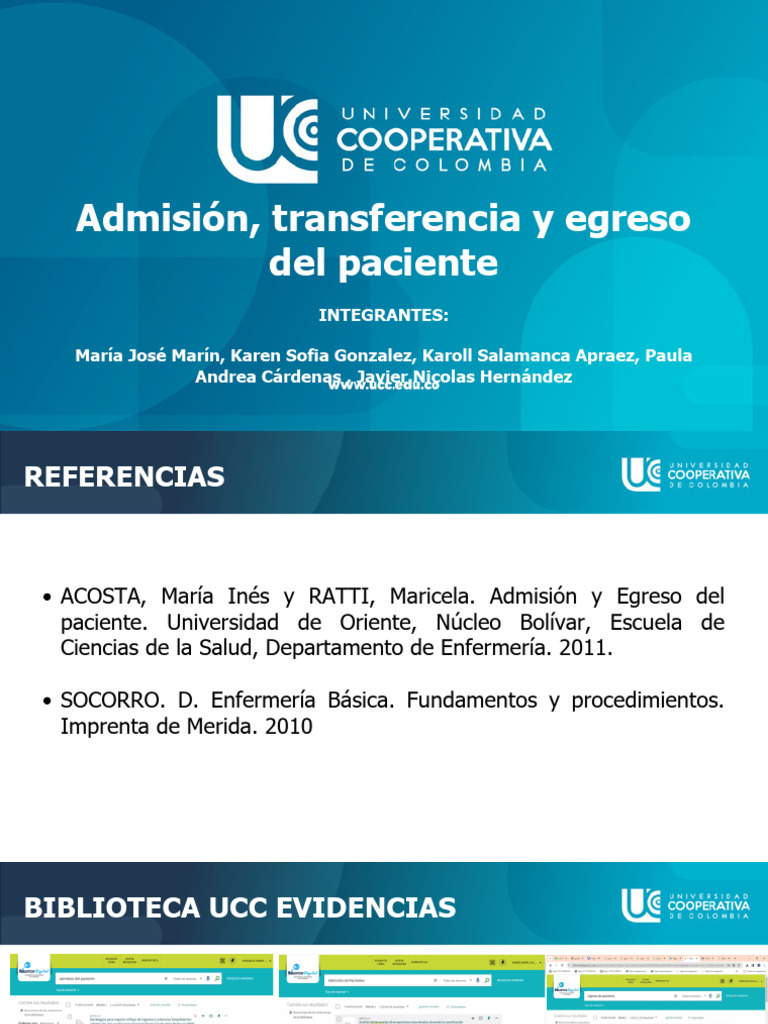 PLANTILLA UCC 2024.pptx - 20240215 - 170829 - 0000 | PDF | Hospital | Historial médico