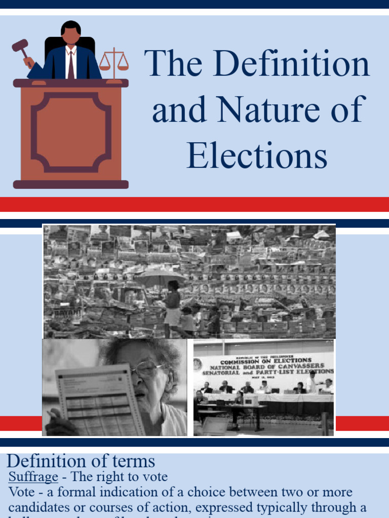 Pol Gov LessoN 10 | PDF | Elections | Voting