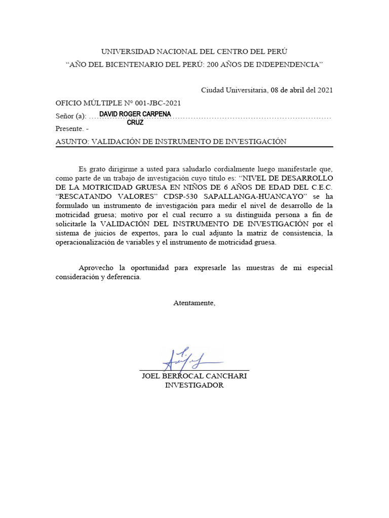 Instr Validado Carpena-1 | PDF | Paradigma | Cognición