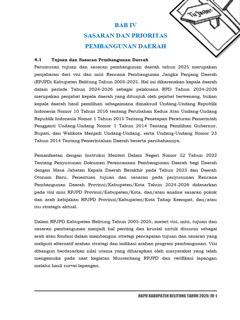 BAB 4_RANWAL RKPD 2025_NF | PDF