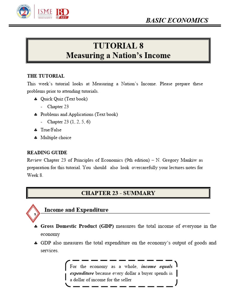 Tutorial 8 - Stu | PDF
