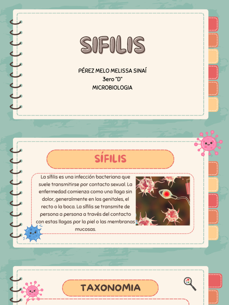 Sífilis | PDF | Enfermedades y trastornos | Causas de la muerte