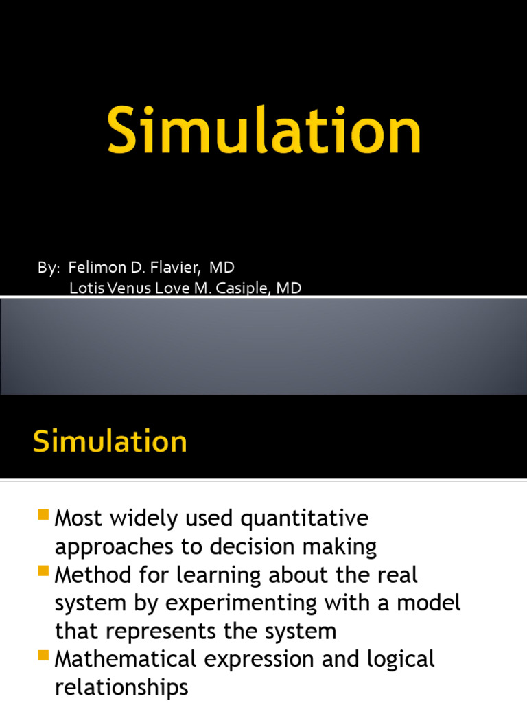 Simulation Pdf Inventory Probability Theory