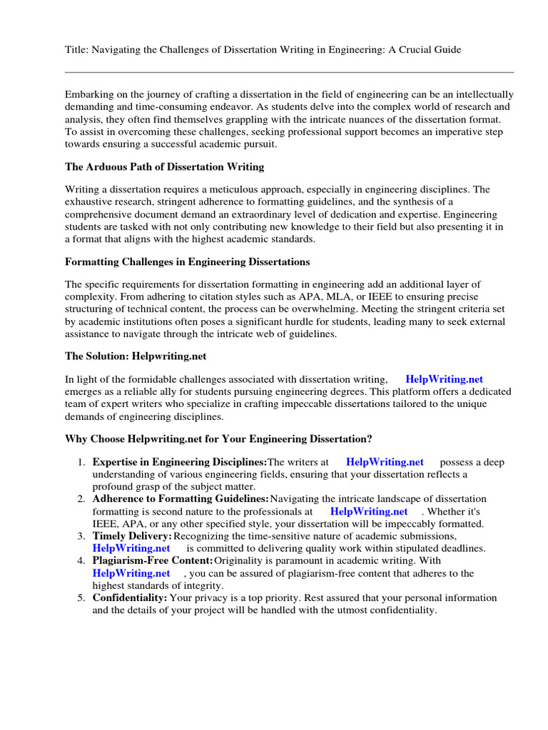 Dissertation Format Engineering | PDF | Thesis | Faith