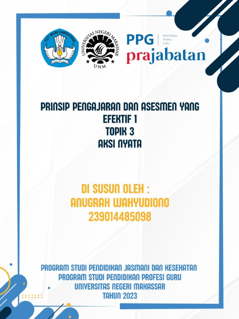 TP3 Aksi Nyata | PDF | Pengembangan Diri