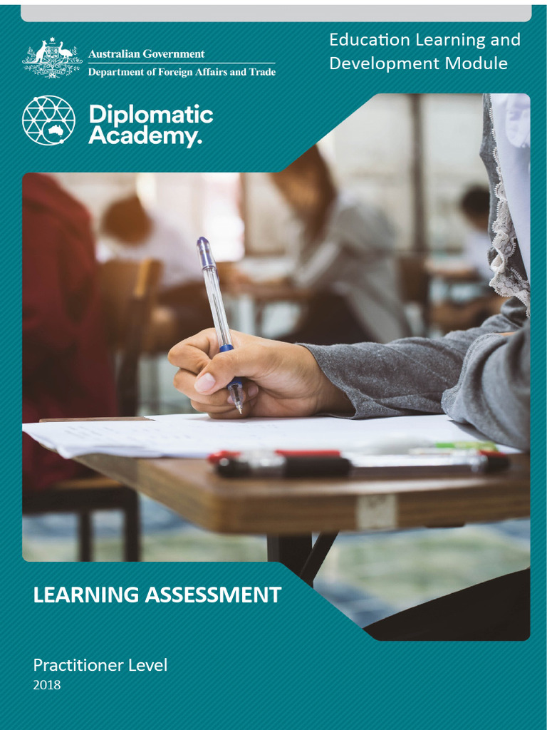 Learning Assessment Practitioner Level | PDF | Educational Assessment ...