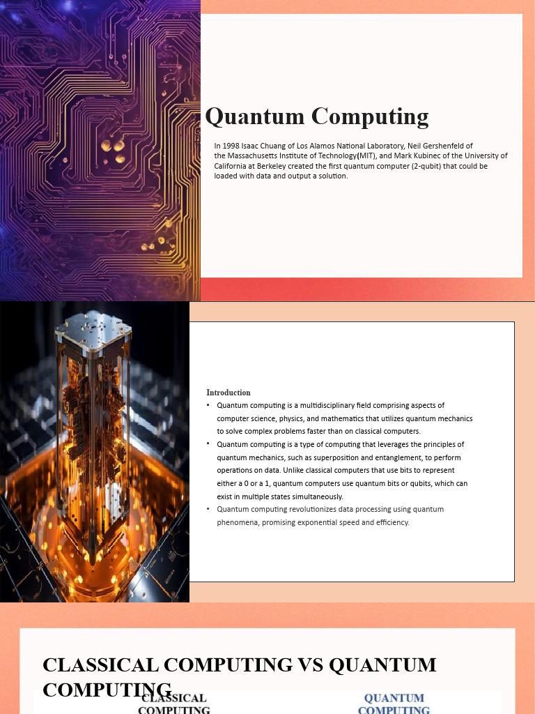 Quantum Computing | Download Free PDF | Quantum Computing | Computing