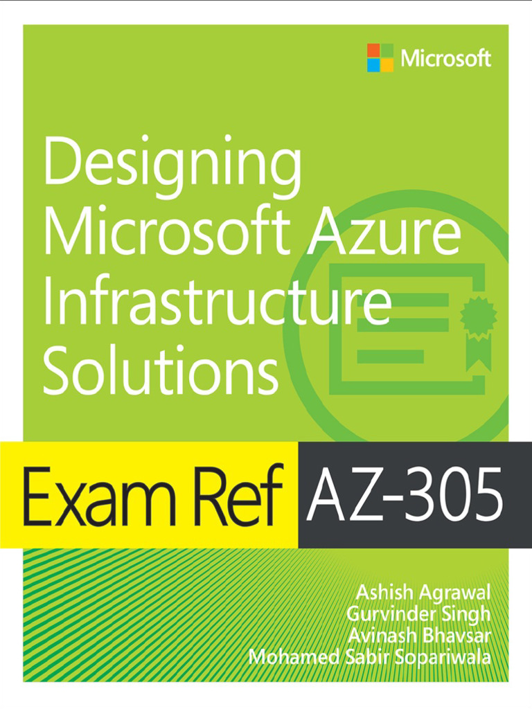 Exam Ref Az 305 Designing Microsoft Azure Infrastructure Solutions ...