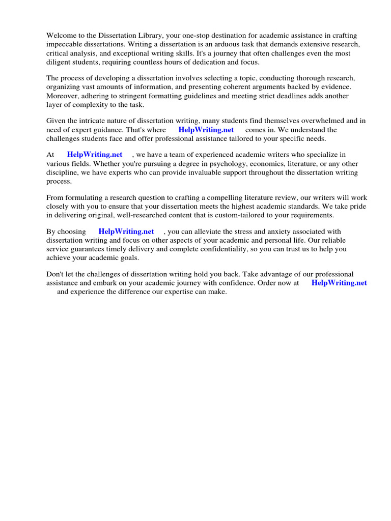 Dissertation Library | PDF | Libraries | Thesis