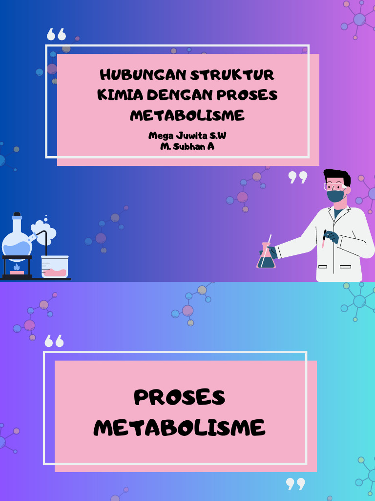 Hubungan Struktur Kimia Dengan Proses Metabolisme Kimia Medisinal Pdf