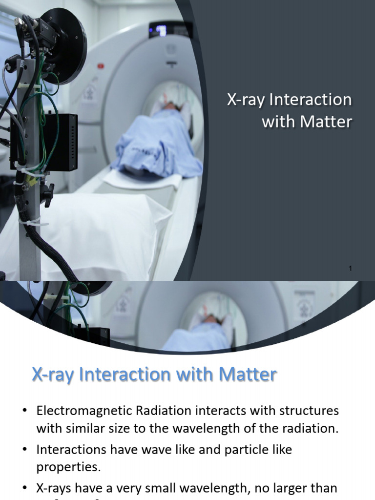 X-ray Interactions with Matter Explained | PDF | X Ray | Attenuation