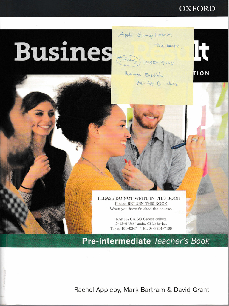Business Result Teachers Textbook | PDF