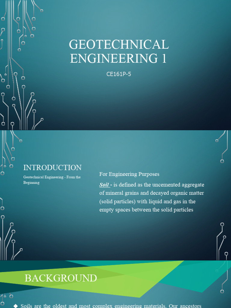 Geotechnical Engineering Basics | PDF | Geotechnical Engineering | Soil Mechanics