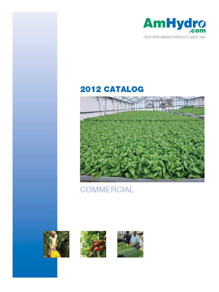 Am - Hydroponic Catalog | PDF | Hydroponics | Greenhouse