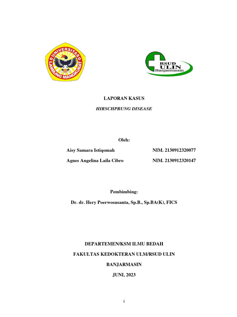 Laporan Kasus Bedah Anak | PDF