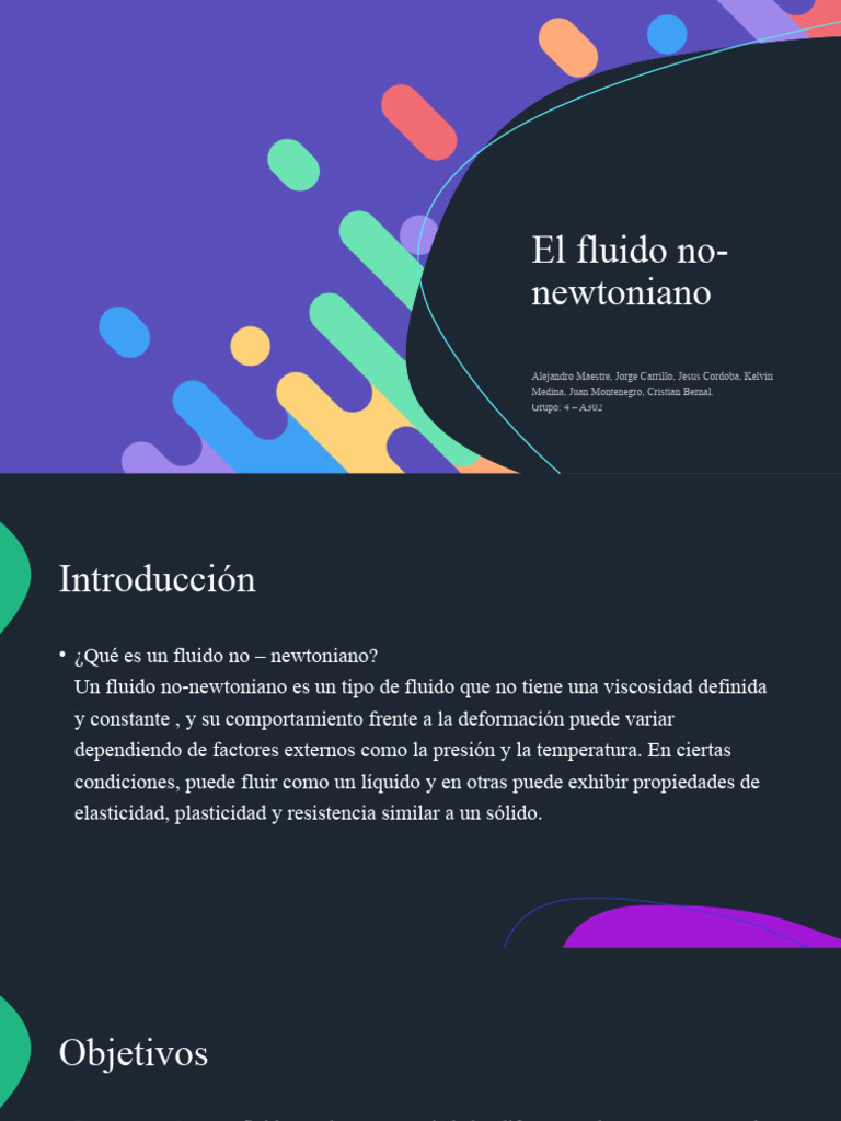 Fluido No Newtoniano | PDF | Viscosidad | Fluido