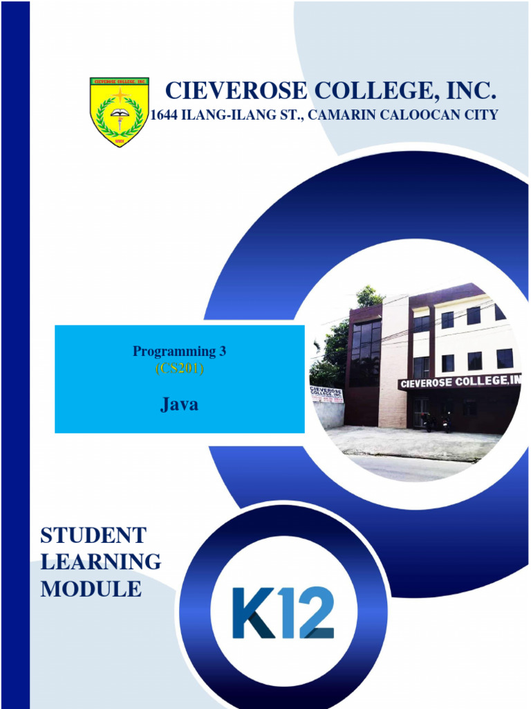 Programming 3 Module 2 Pdf Data Type Variable Computer Science
