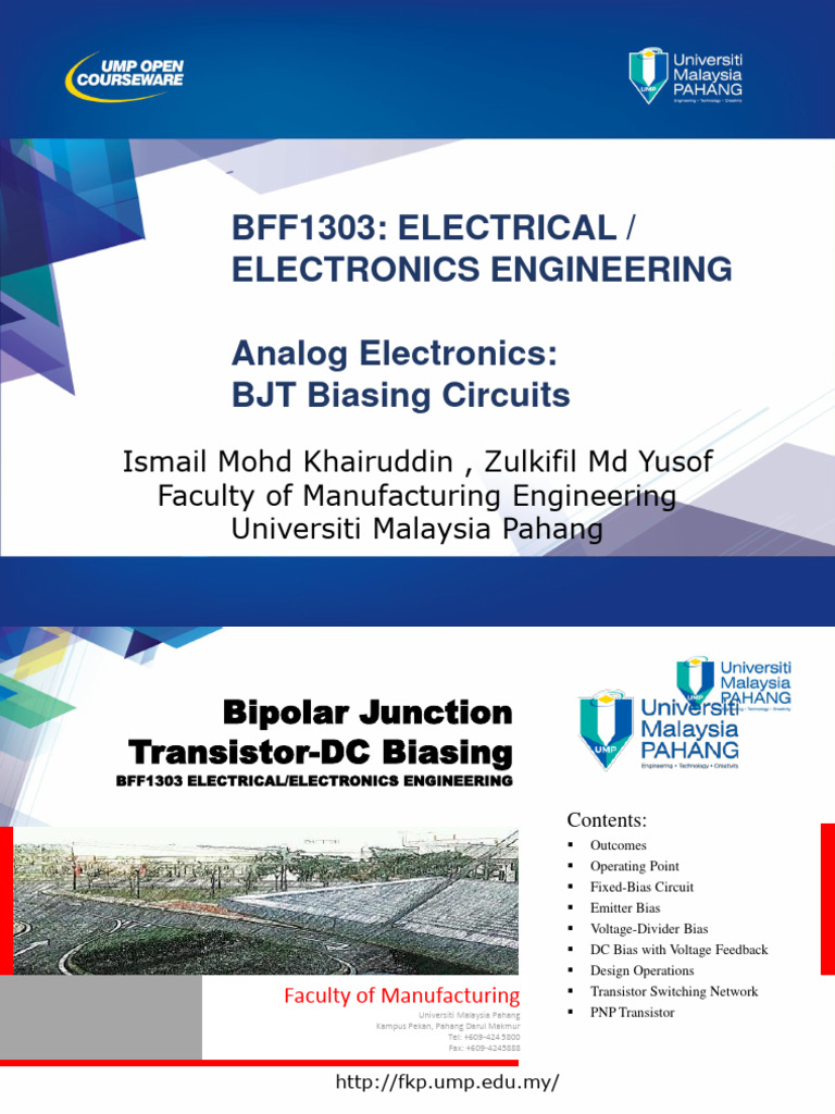 Chapter 6 - BJT Biasing | PDF