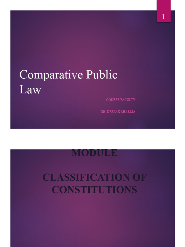 1. CPL | PDF | Necessary And Proper Clause | Supremacy Clause
