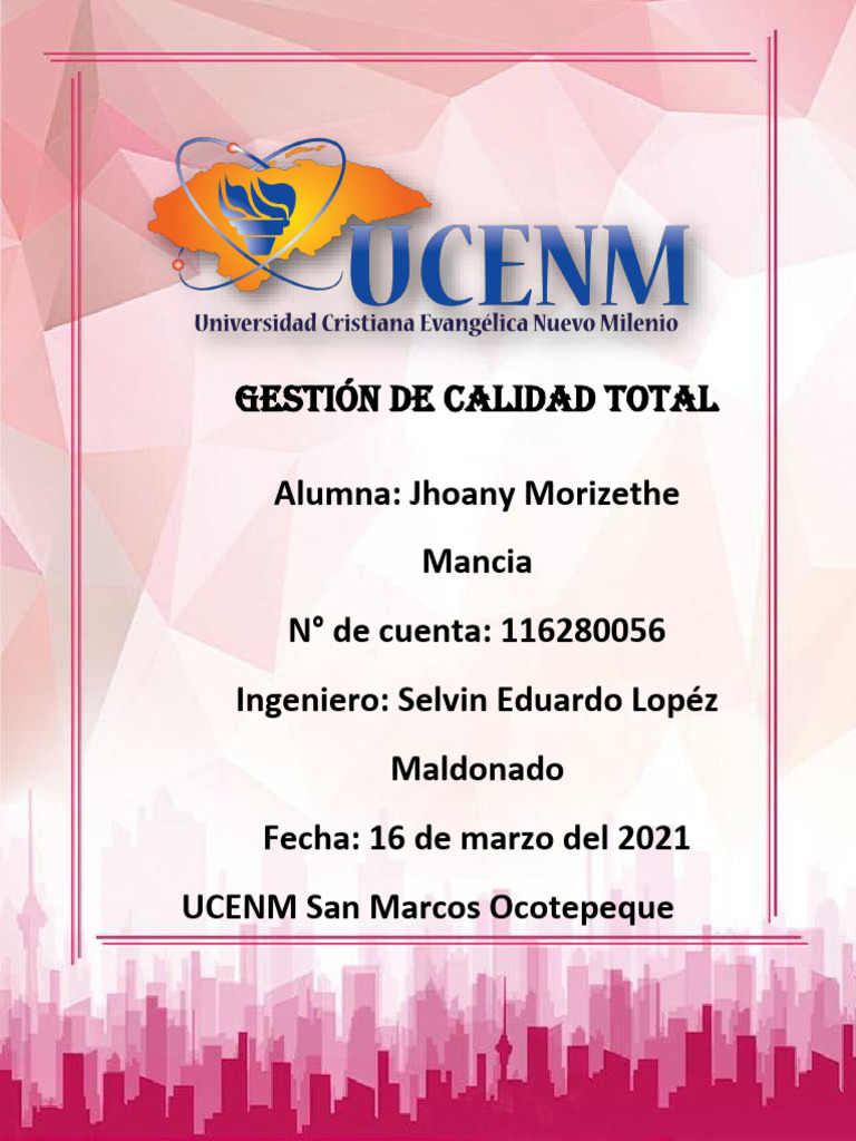Mancia M U4 T15 Pdf Calidad Comercial Sistema De Manejo De Calidad