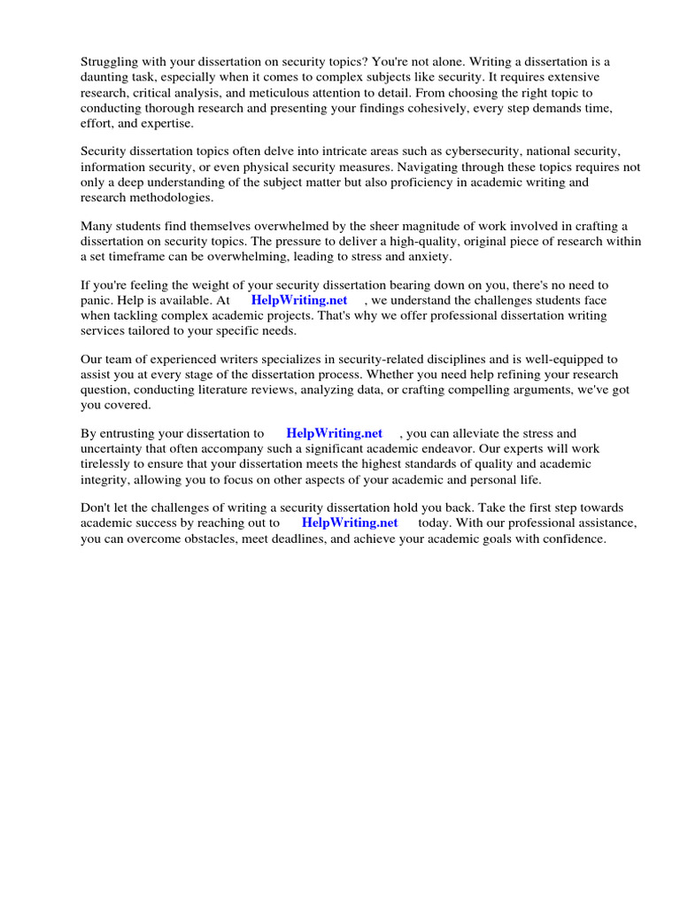 Security Dissertation Topics | PDF | Computer Security | Security