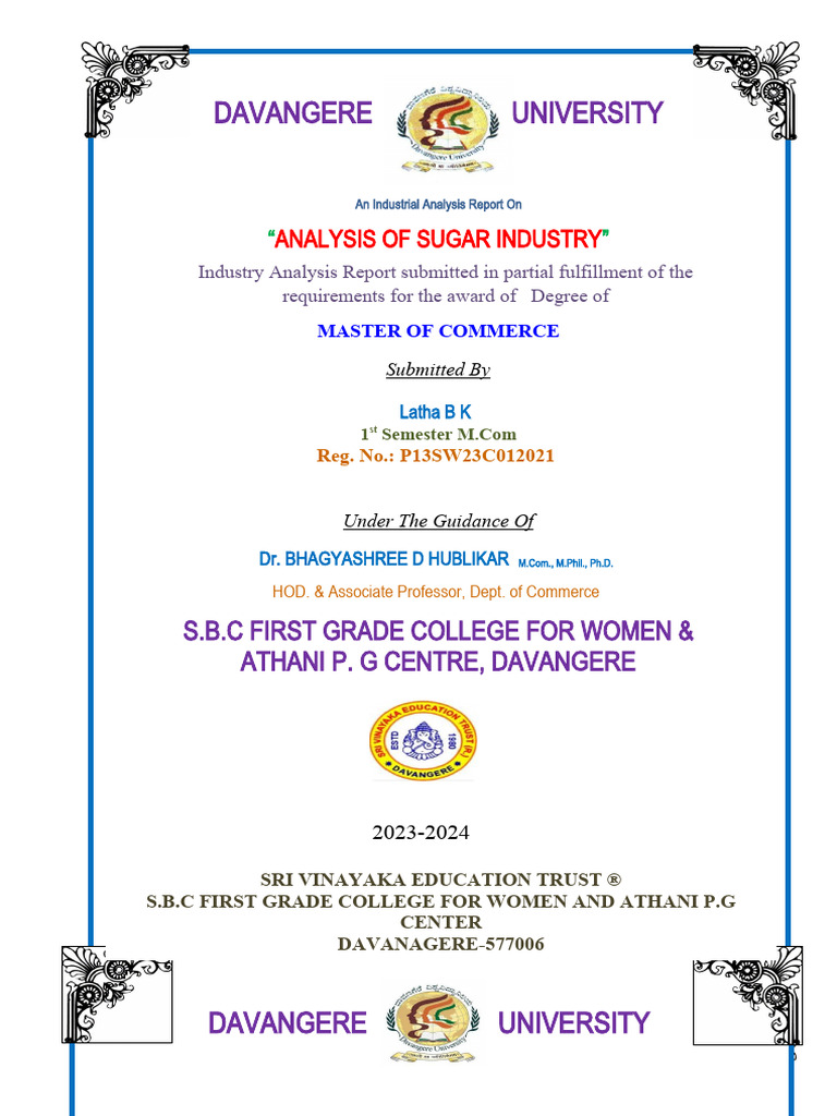 Certificate of Latha B K | PDF | Educational Stages | Qualifications