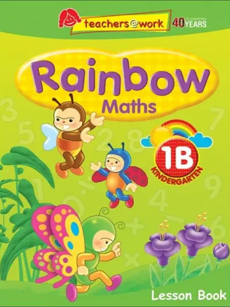 1.rainbow Maths Lesson Book K1B | PDF