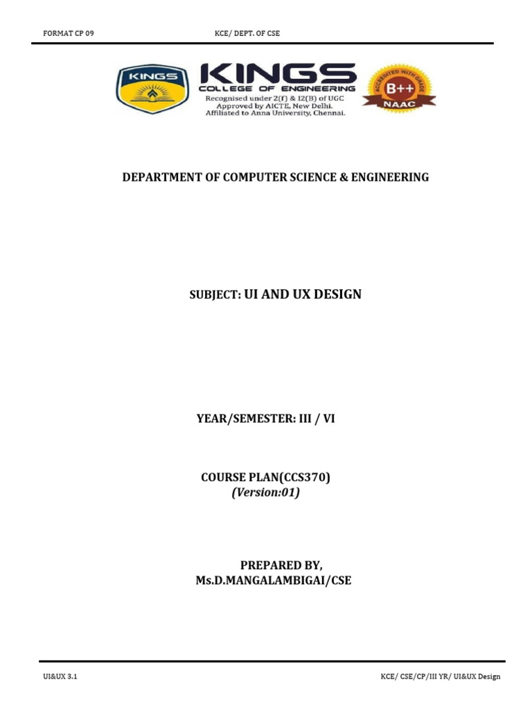 UI and UX design cp | PDF | Usability | User Interface