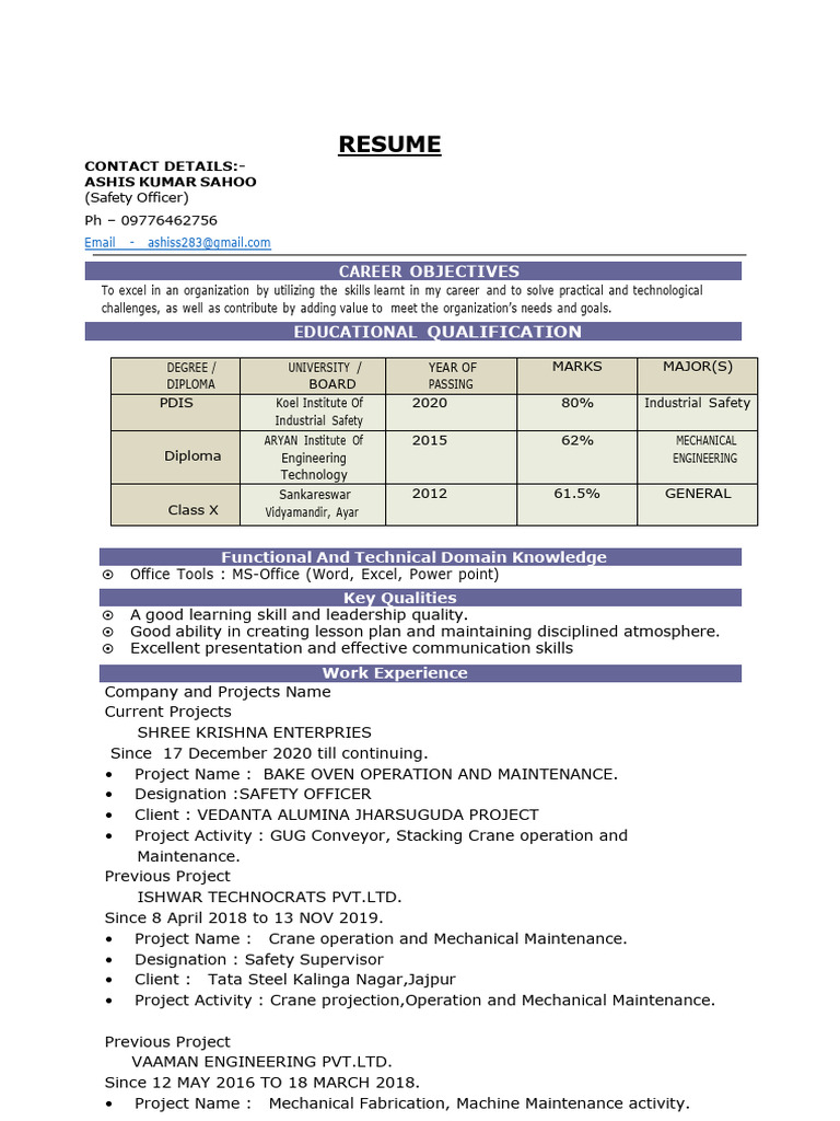 Ashis Resume | PDF | Engineering | Business