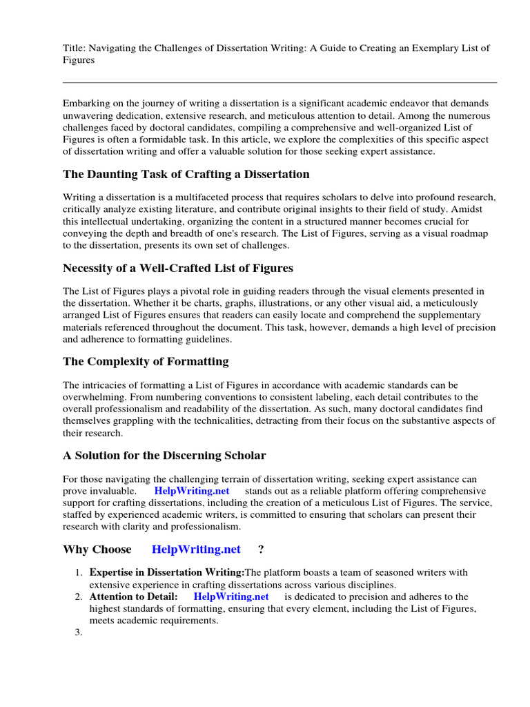 Dissertation List of Figures Example | PDF | Thesis | Catalysis