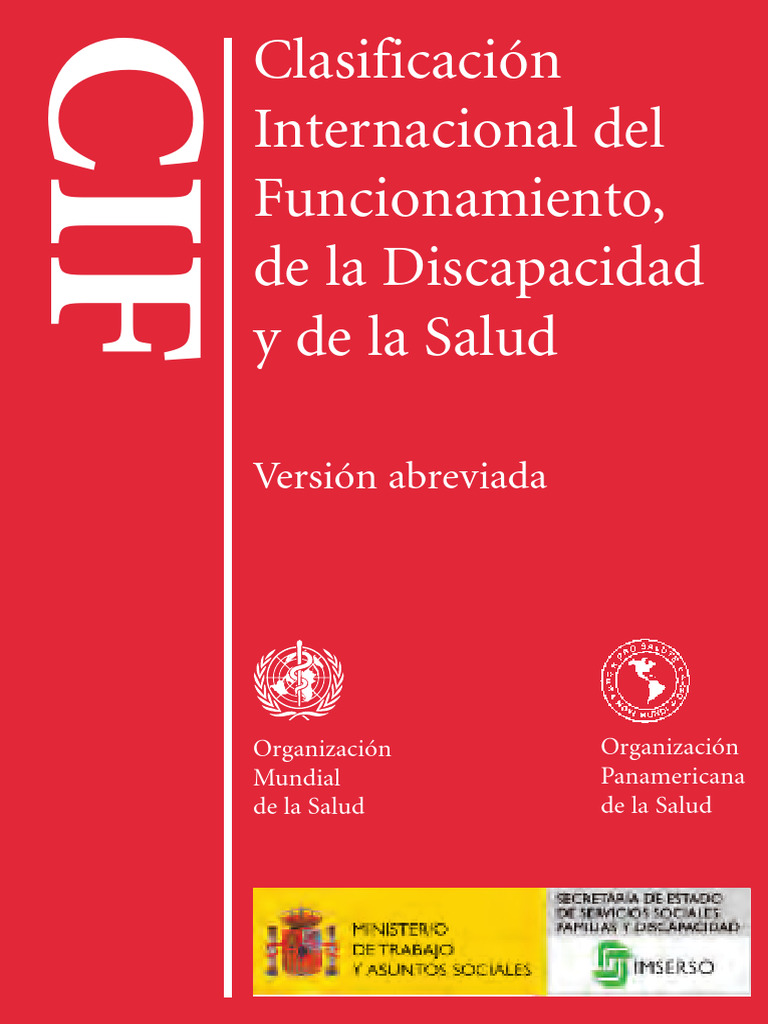 Cif Oms 2001 | PDF | Invalidez | Entorno natural