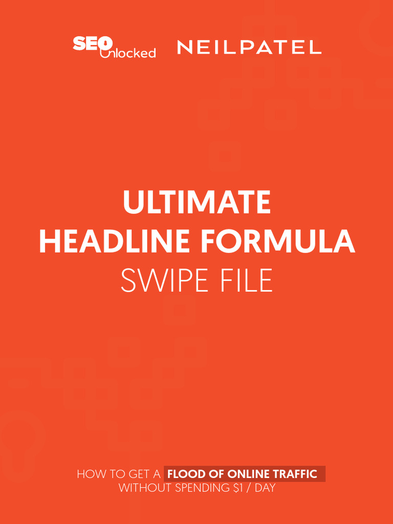 Ultimate Headline Formula List | PDF | Search Engine Optimization