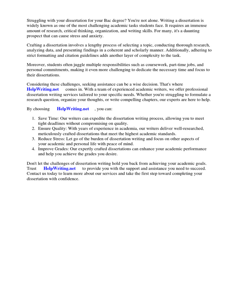 Dissertation Type Bac | PDF | Refinancing | Thought