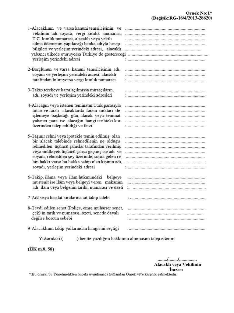 7.5.8043 Icra Örnek No 1-47 | PDF