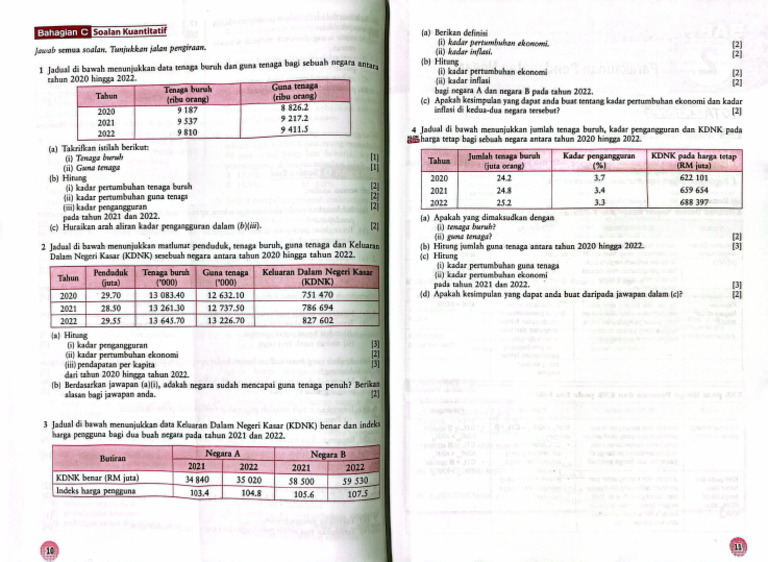 Latihan Bab 1 Sem 2 | PDF