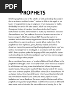 Complete Story of All 25 Prophets of Islam - My Islam | PDF | Prophets ...