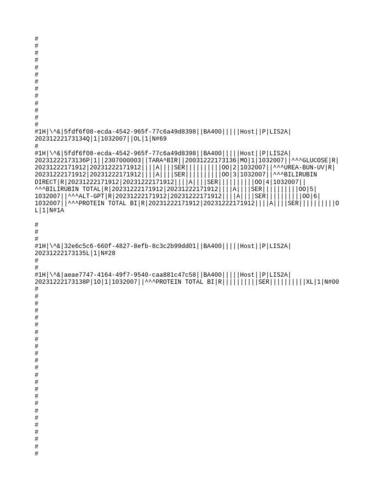 20232212BA-400 Liaison | PDF | Lipid | Internal Medicine