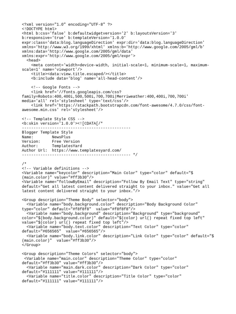 News Plus | PDF | Html Element | Typefaces