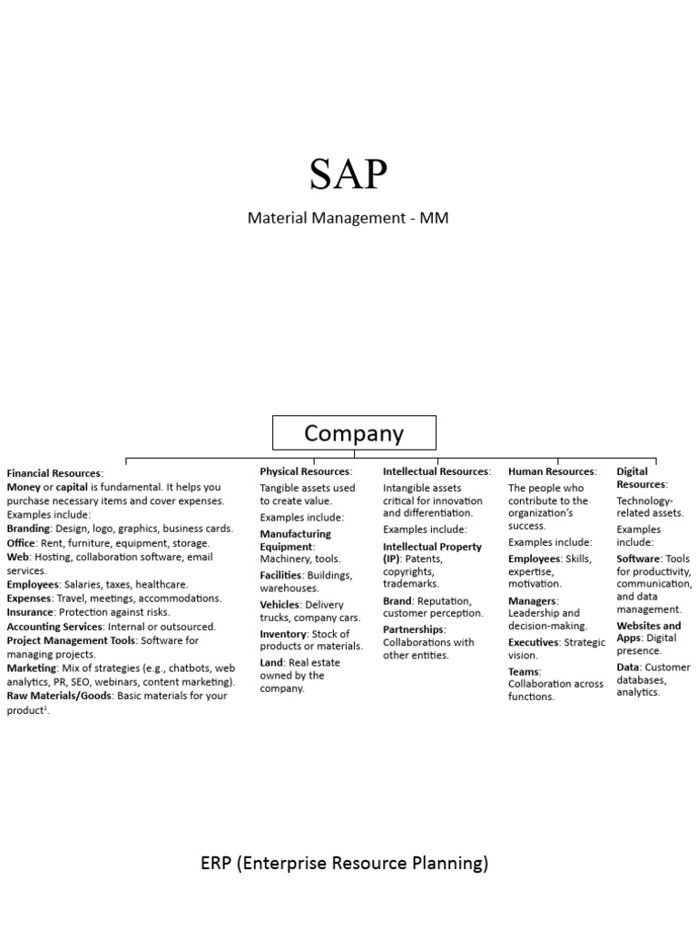 Sap MM | PDF | Enterprise Resource Planning | Analytics