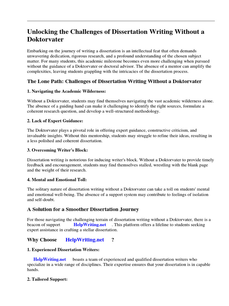 Dissertation Writing Without Advisor | PDF | Phytoplankton | Earth Sciences