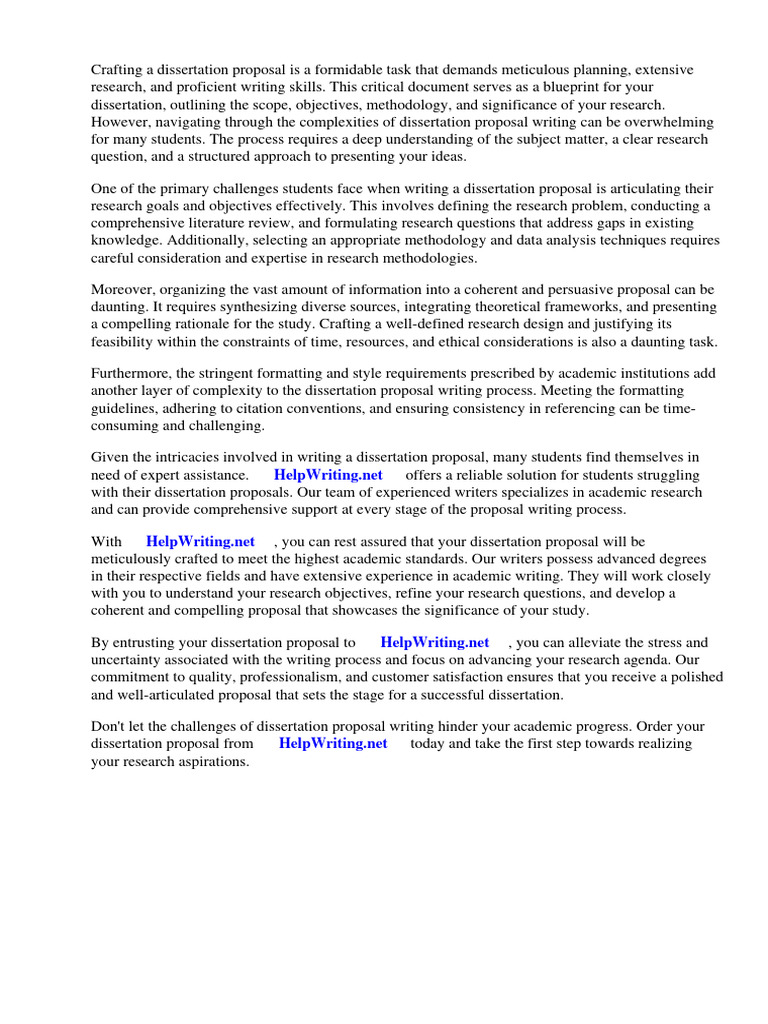 How To Do Dissertation Proposal | PDF | Thesis | Methodology