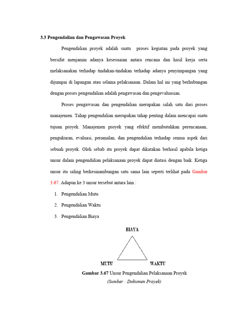 Pengendalian Proyek Konstruksi: Mutu, Waktu, Biaya | PDF | Teknologi ...