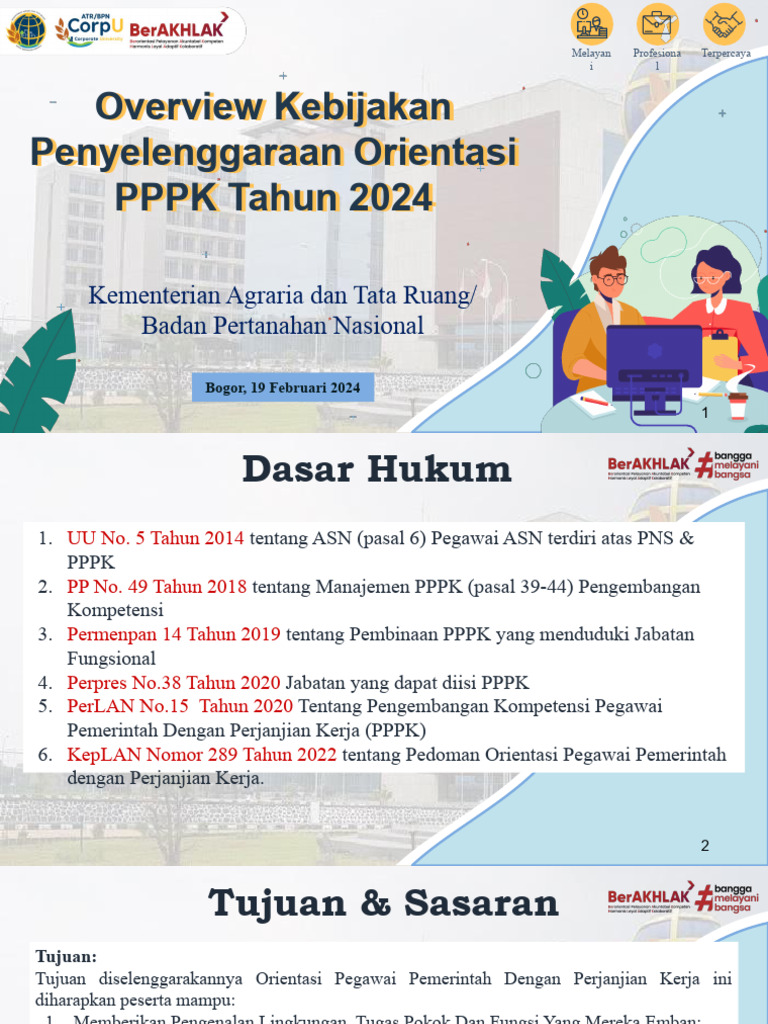 Orientasi Pppk 2024 Kebijakan Dan Kurikulum Pdf