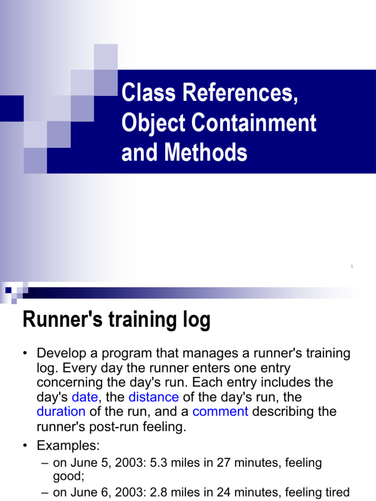 3-Containment and Methods | PDF | Method (Computer Programming) | Class ...