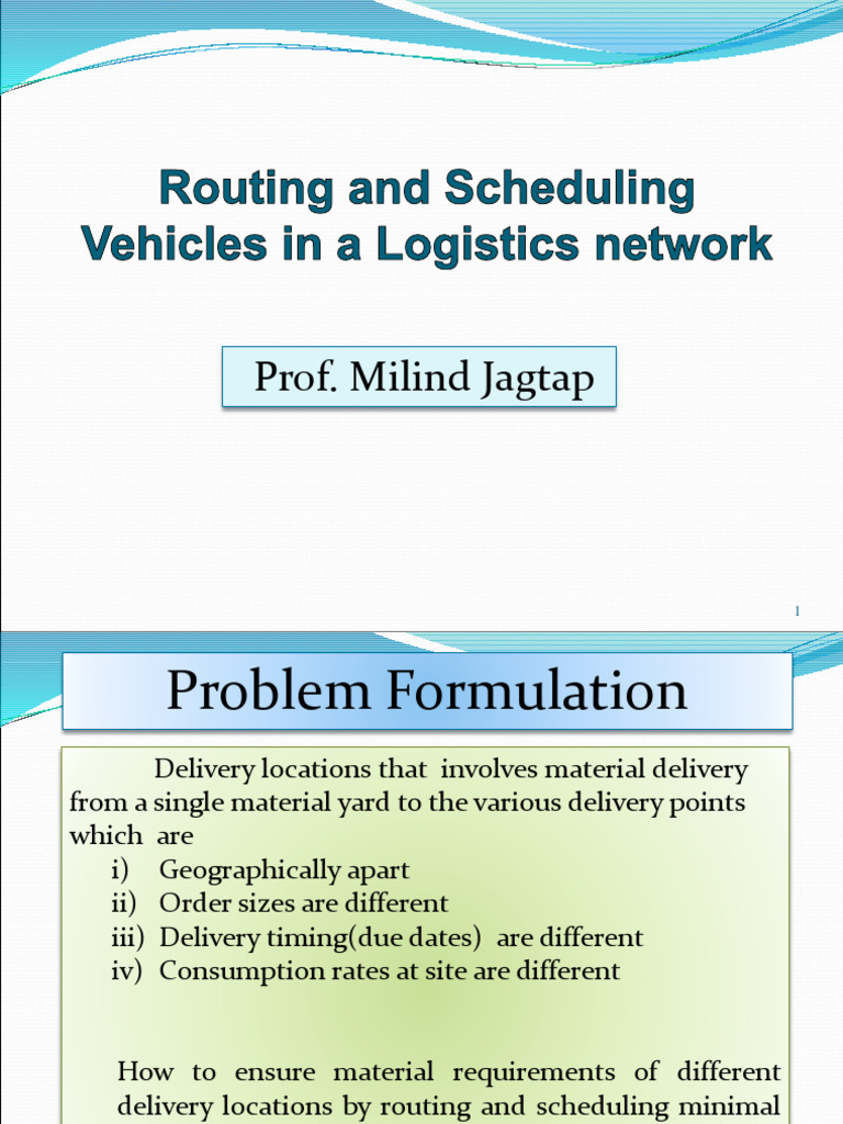 Logistics Management | PDF | Logistics | Matrix (Mathematics)